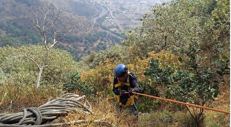 descubrenposiblesrestoshumanosmiradoralcaldíaTlalpan